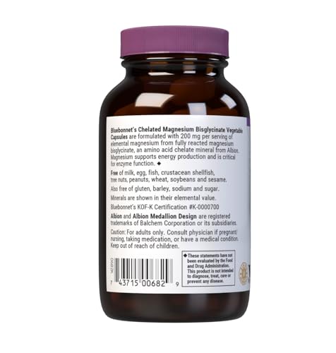 Bluebonnet magnesium for stress management