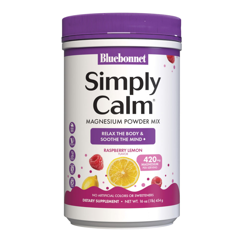 Bluebonnet magnesium powder for relaxation