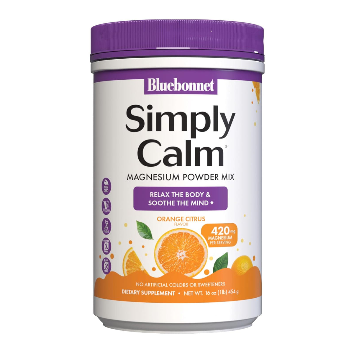 Bluebonnet magnesium powder for relaxation