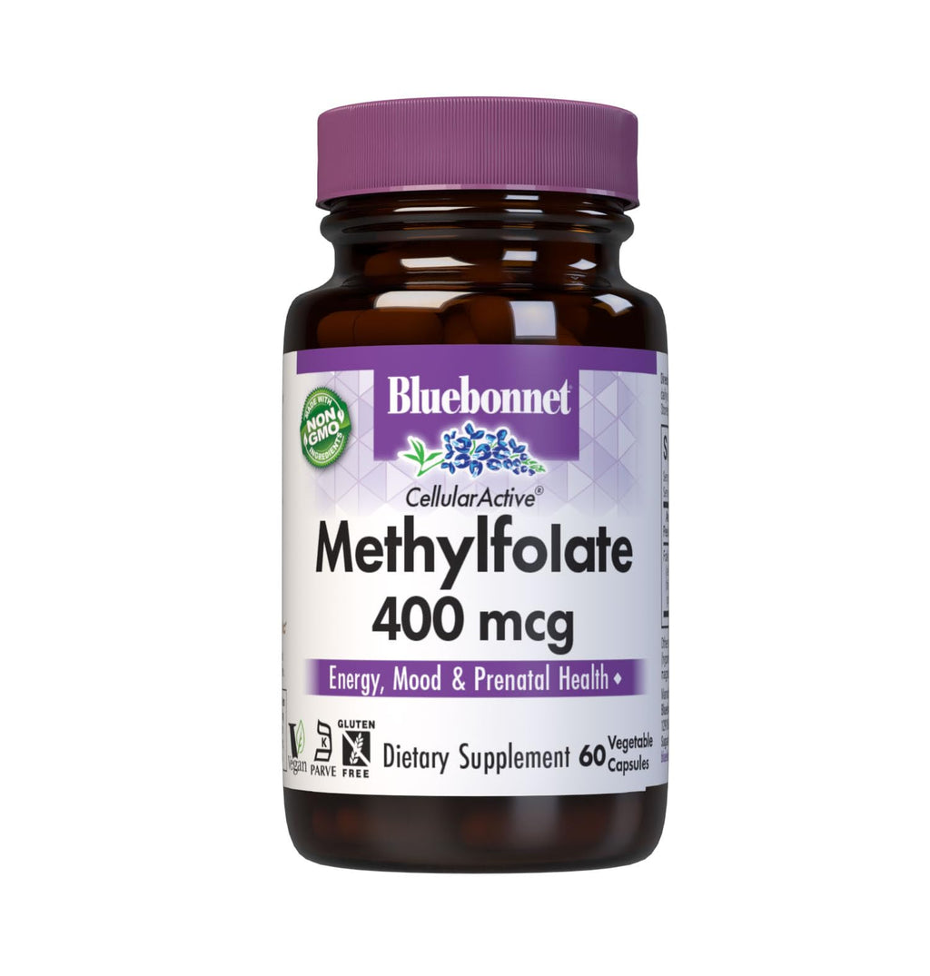BlueBonnet methylfolate 400 mcg capsules