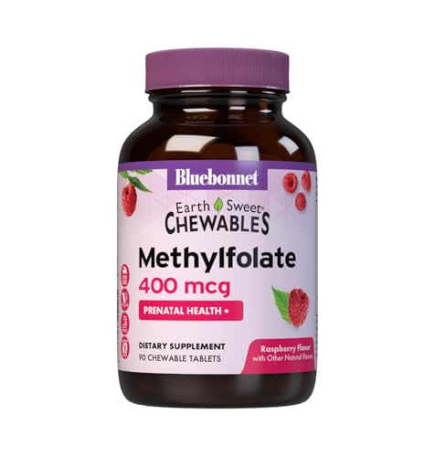 Bluebonnet methylfolate chewable tablets