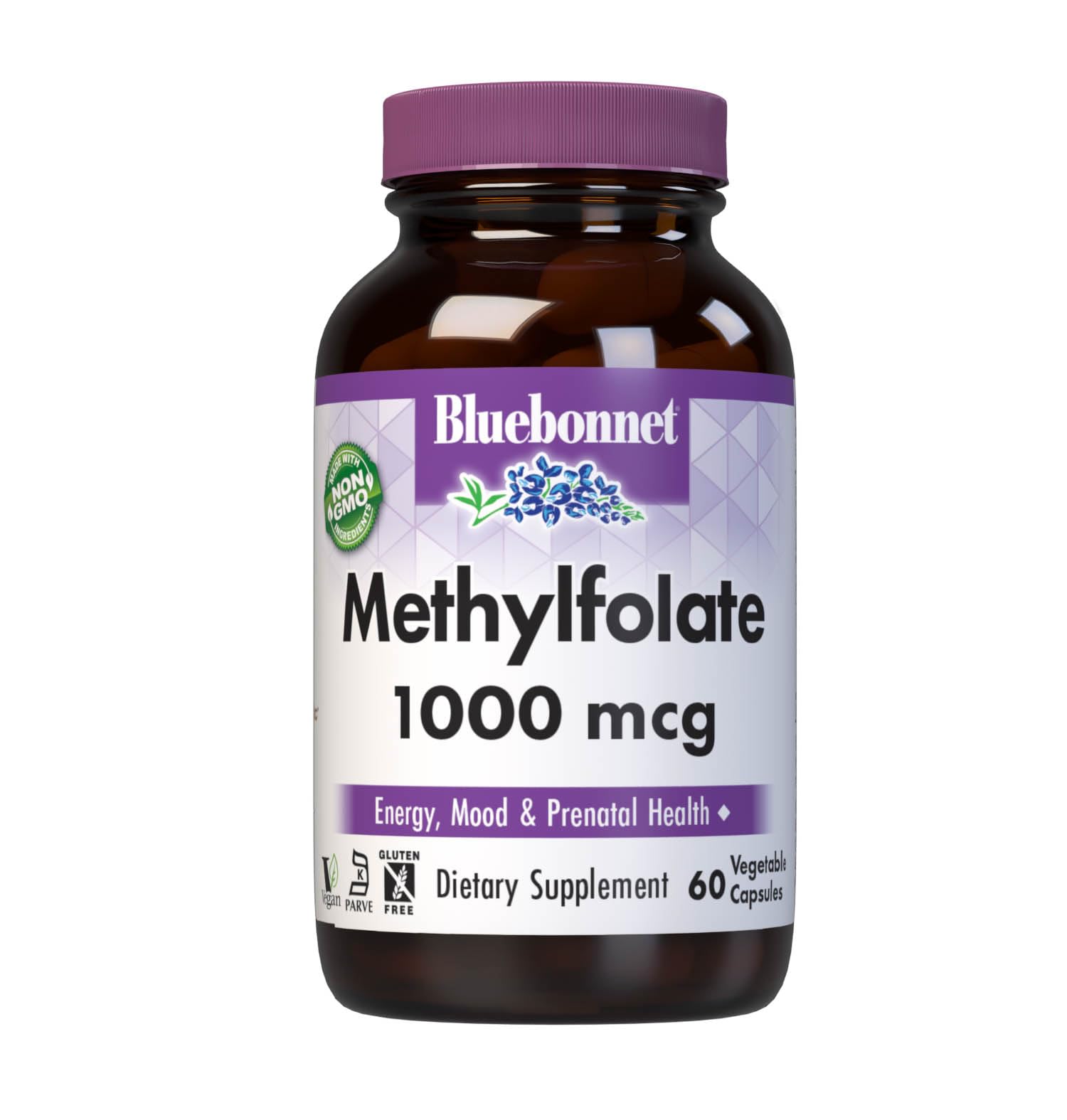 BlueBonnet Methylfolate for energy support