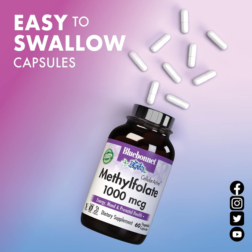 BlueBonnet Methylfolate for mood balance