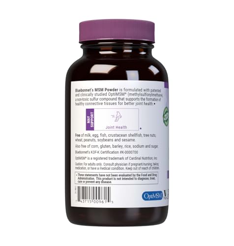 BlueBonnet MSM for healthy skin