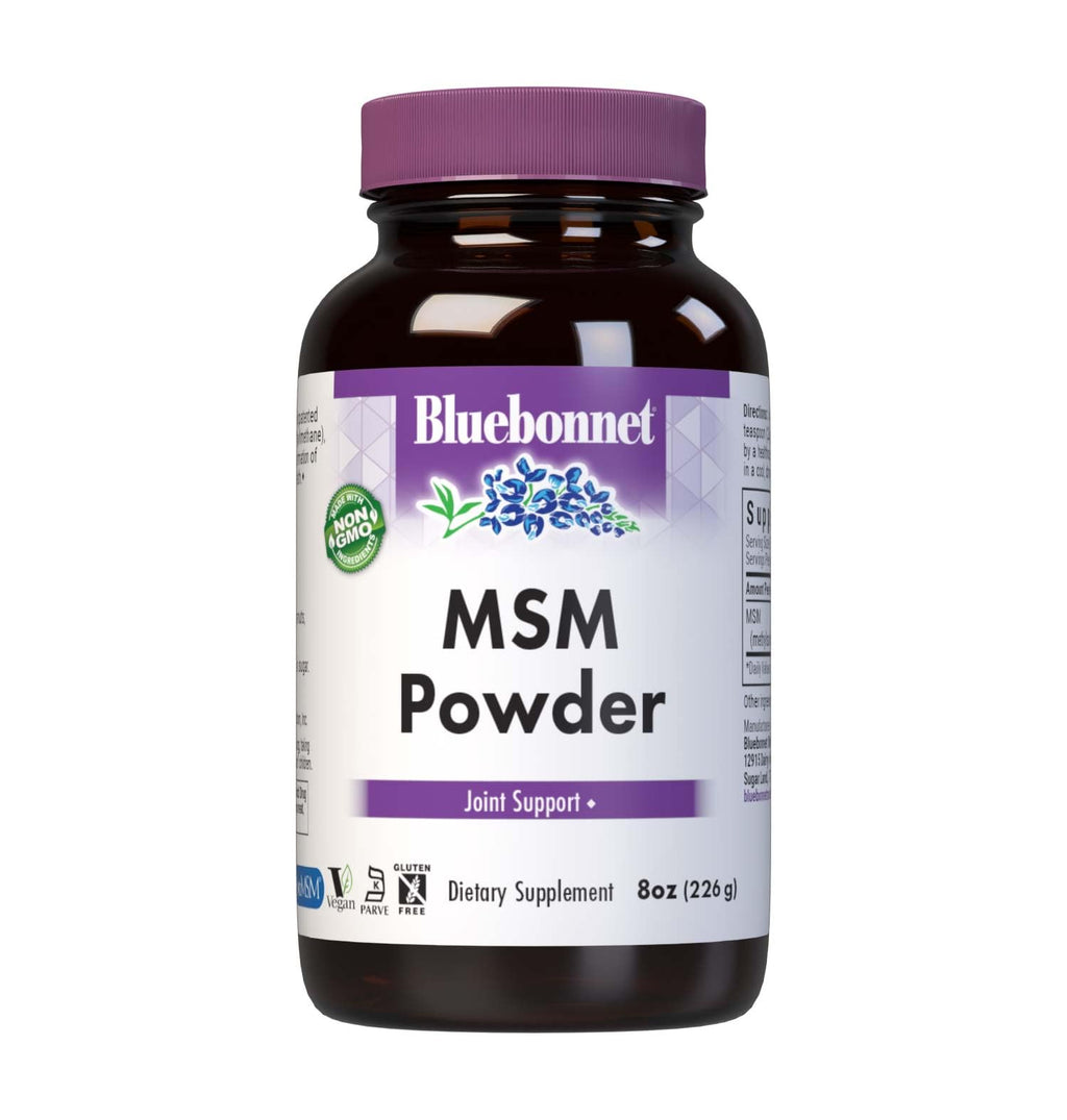 BlueBonnet MSM powder for joint health
