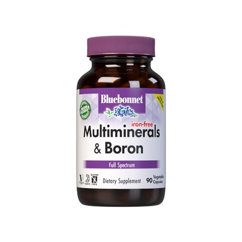 Bluebonnet multi mineral plus boron capsules