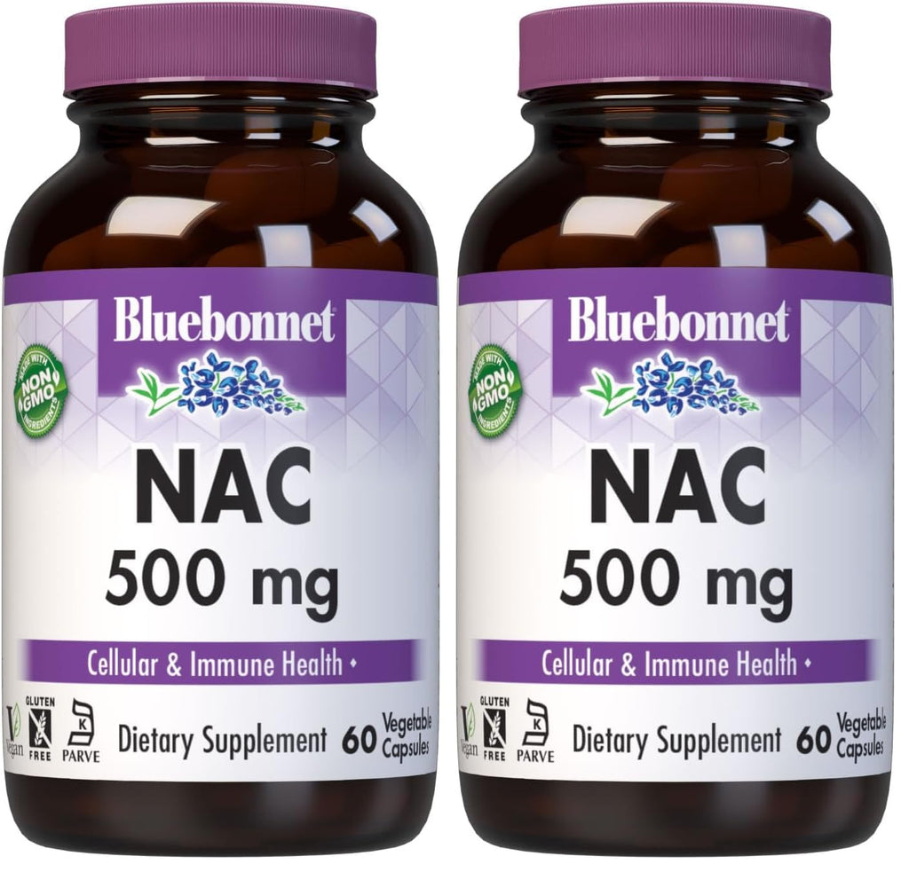 BlueBonnet NAC 500 mg capsules