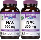 BlueBonnet NAC 500 mg capsules
