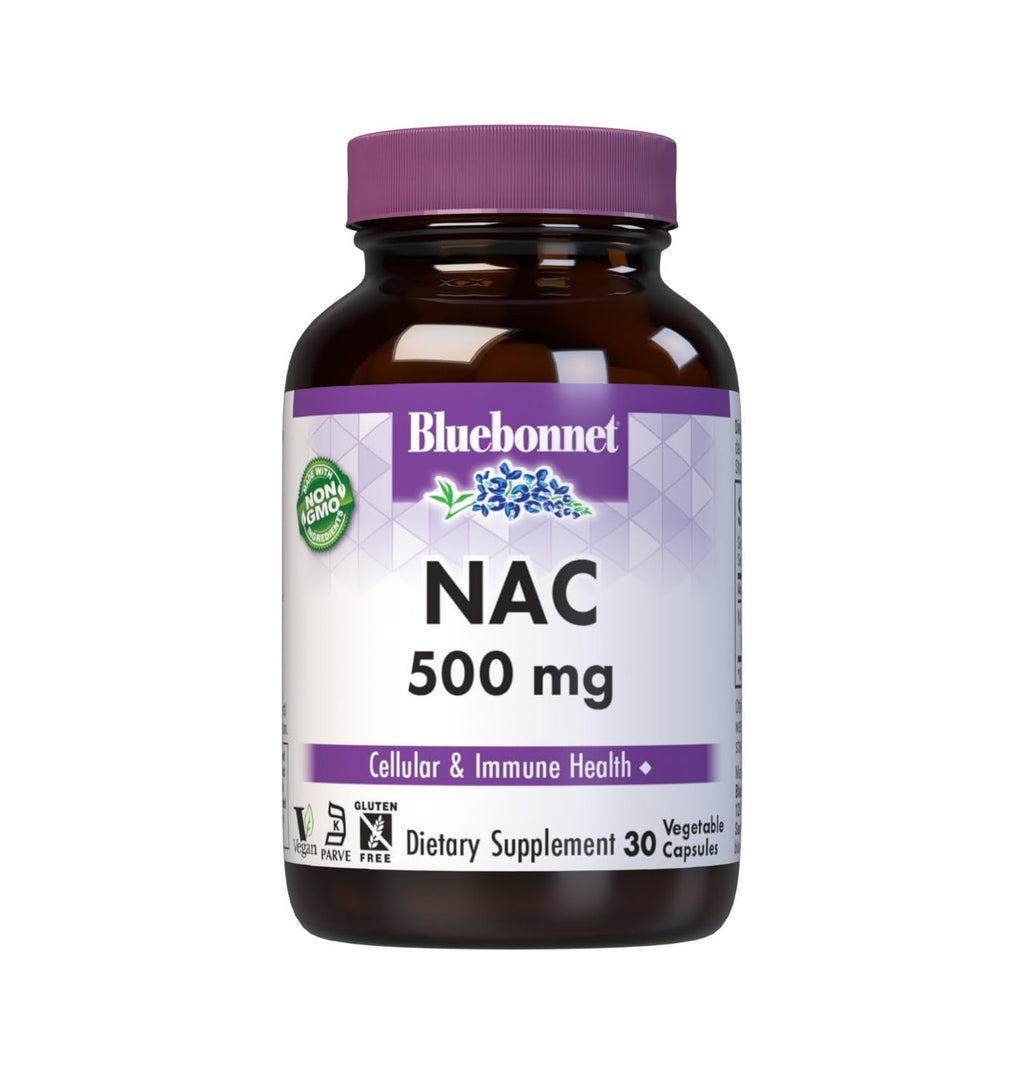 Bluebonnet NAC 500 mg multivitamins