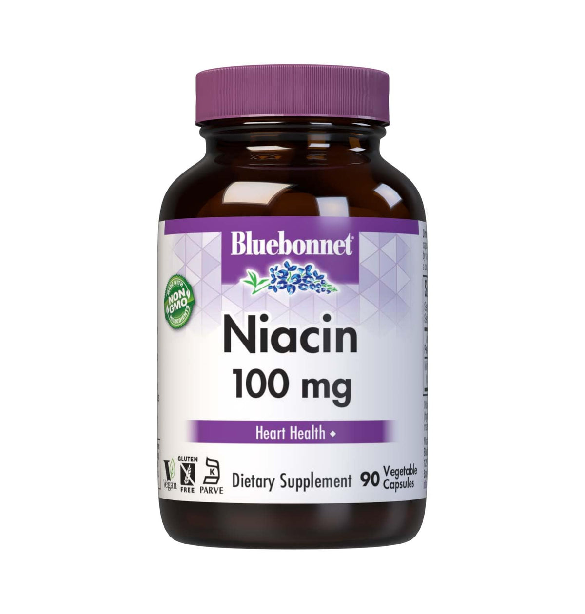 Bluebonnet Niacin 100 mg capsules