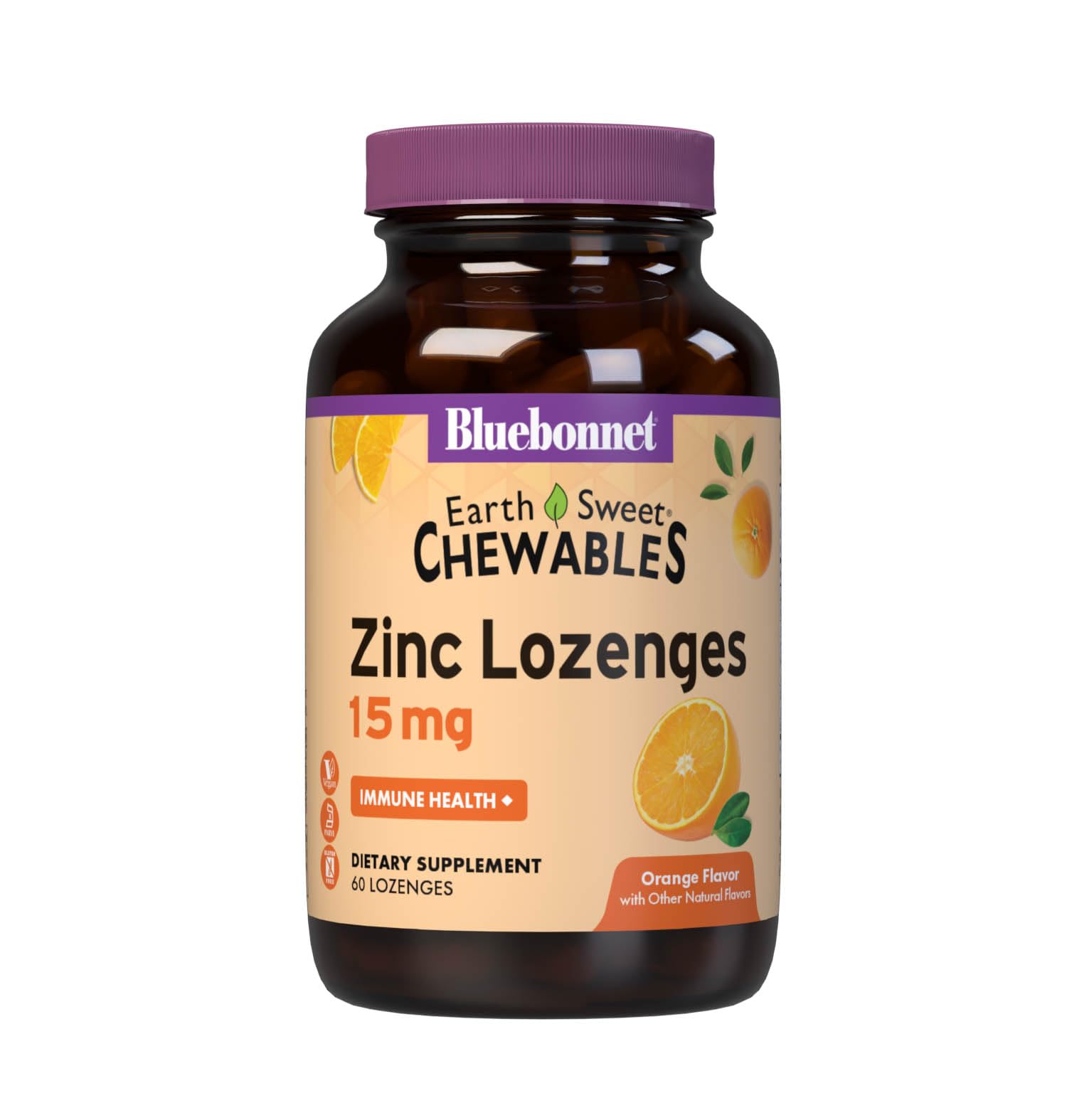 Bluebonnet Nutrition zinc chewables with vitamin C