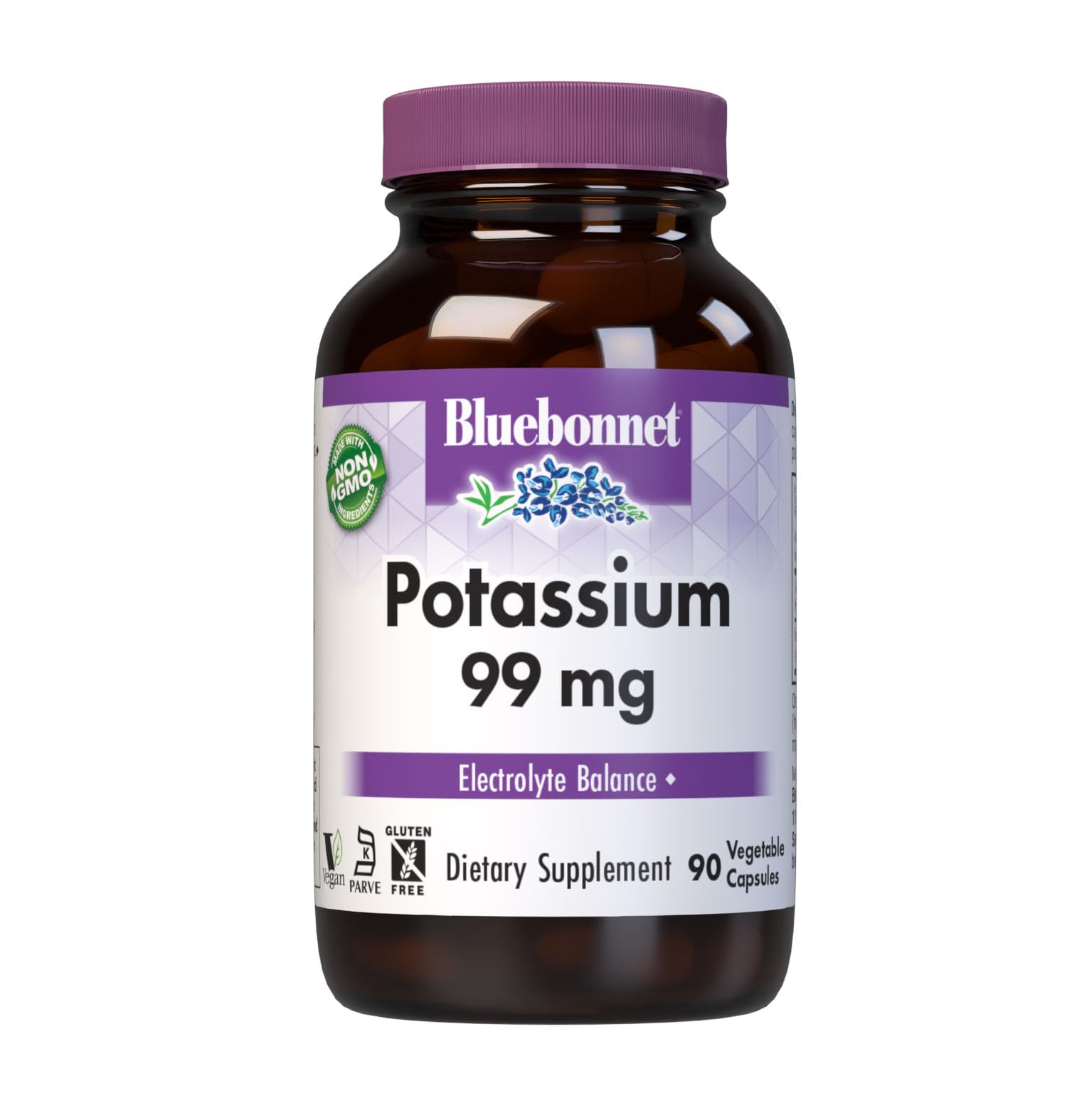 Bluebonnet potassium aspartate veggie capsules