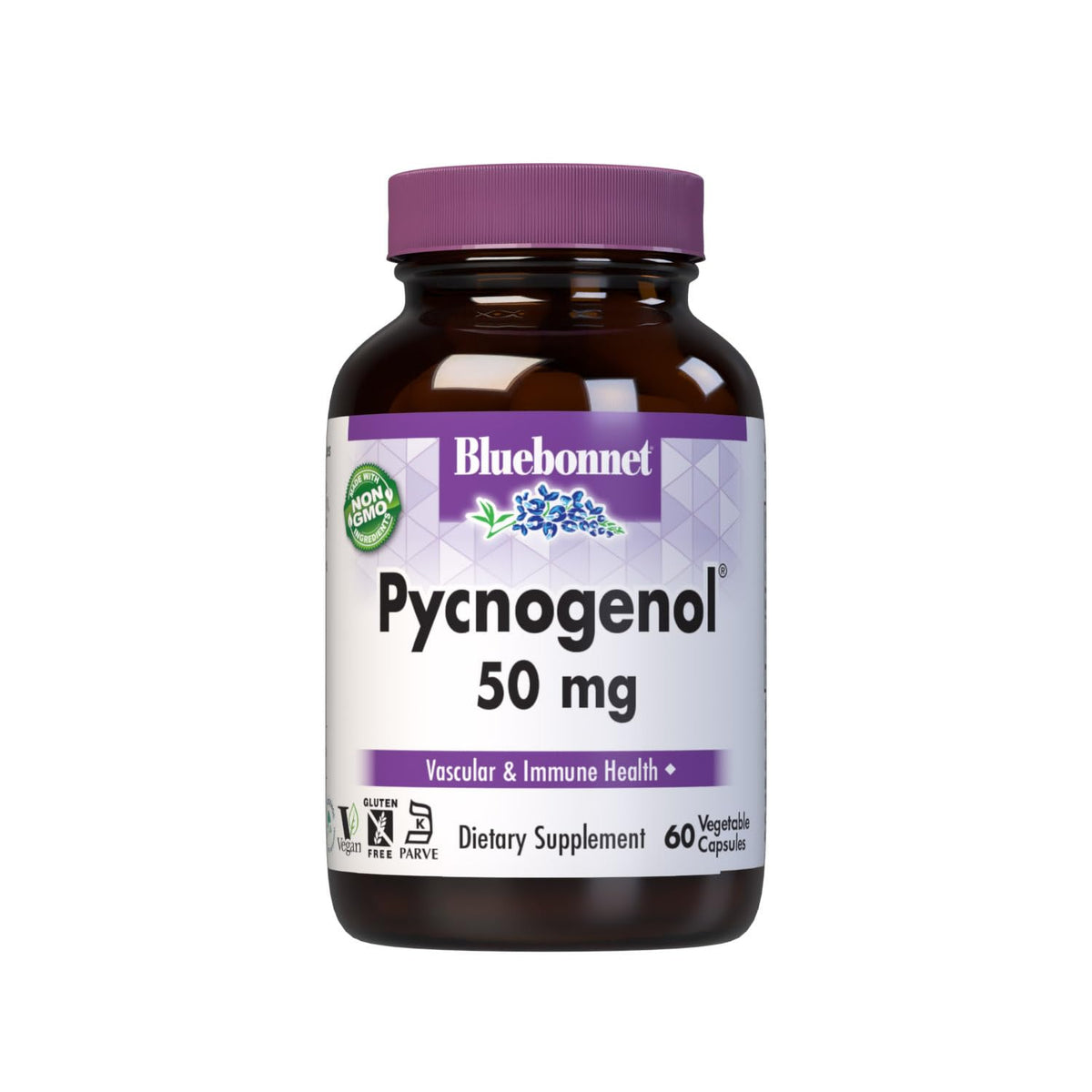 Bluebonnet Pycnogenol 50 mg capsules for antioxidants
