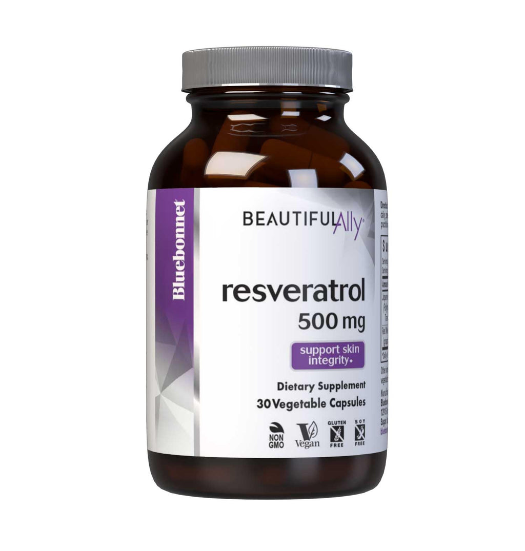 Bluebonnet Resveratrol 500 mg capsules