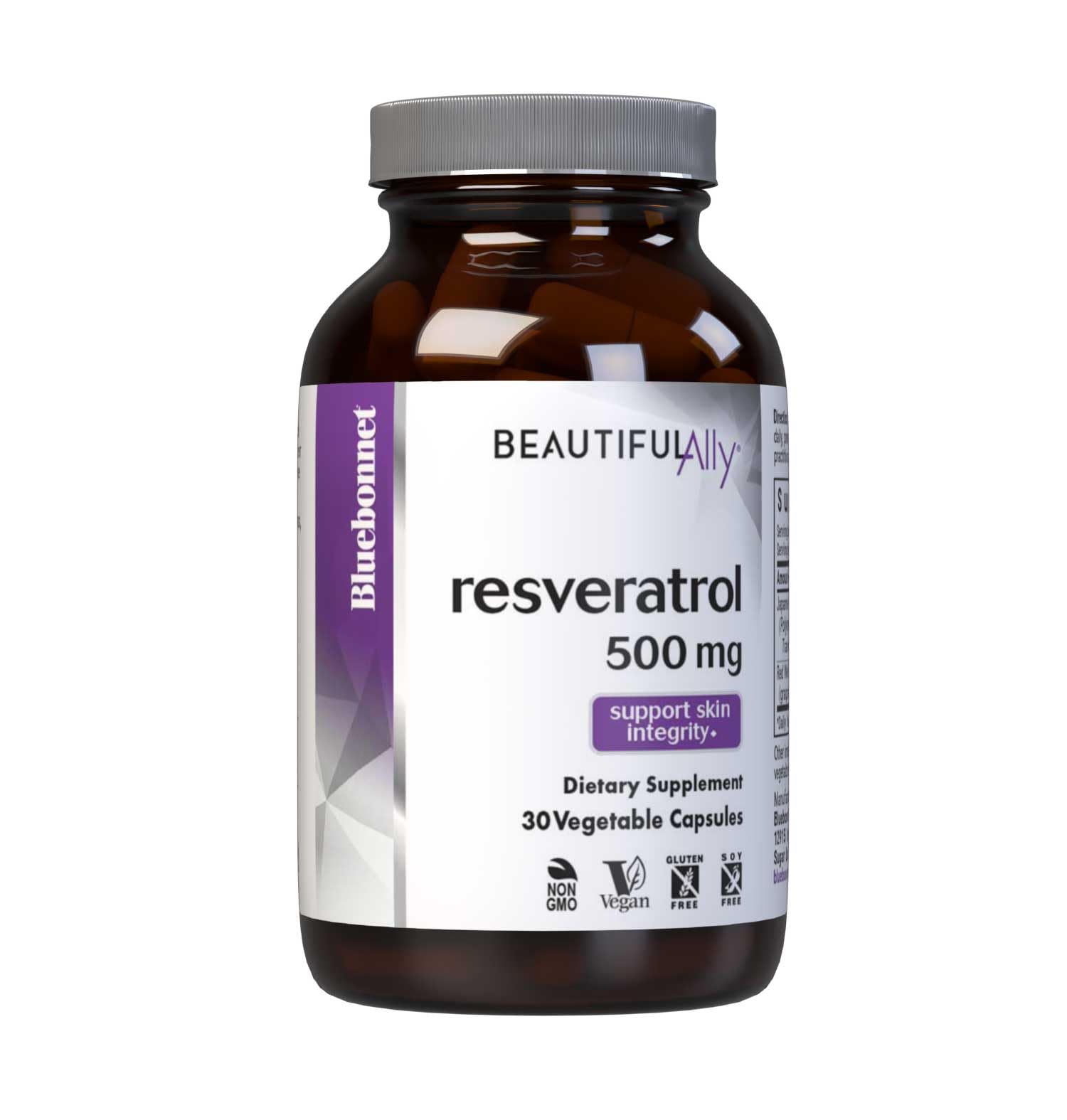 Bluebonnet Resveratrol 500 mg capsules