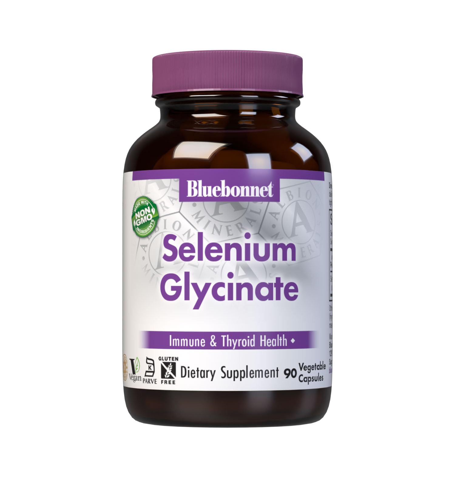 Bluebonnet selenium glycinate vegetable capsules