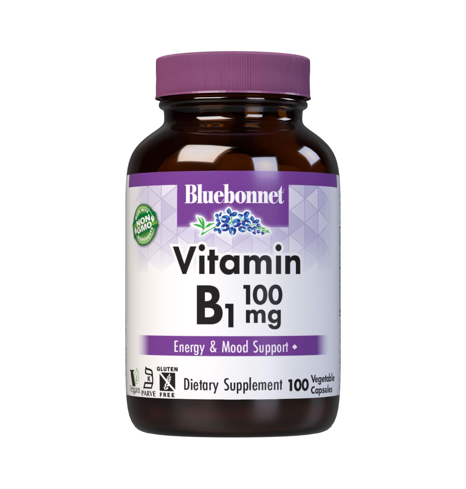 Bluebonnet vitamin B1 vegetable capsules