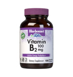 Bluebonnet Vitamin B2 100 mg capsules
