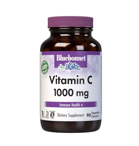Bluebonnet vitamin C 1000mg capsules