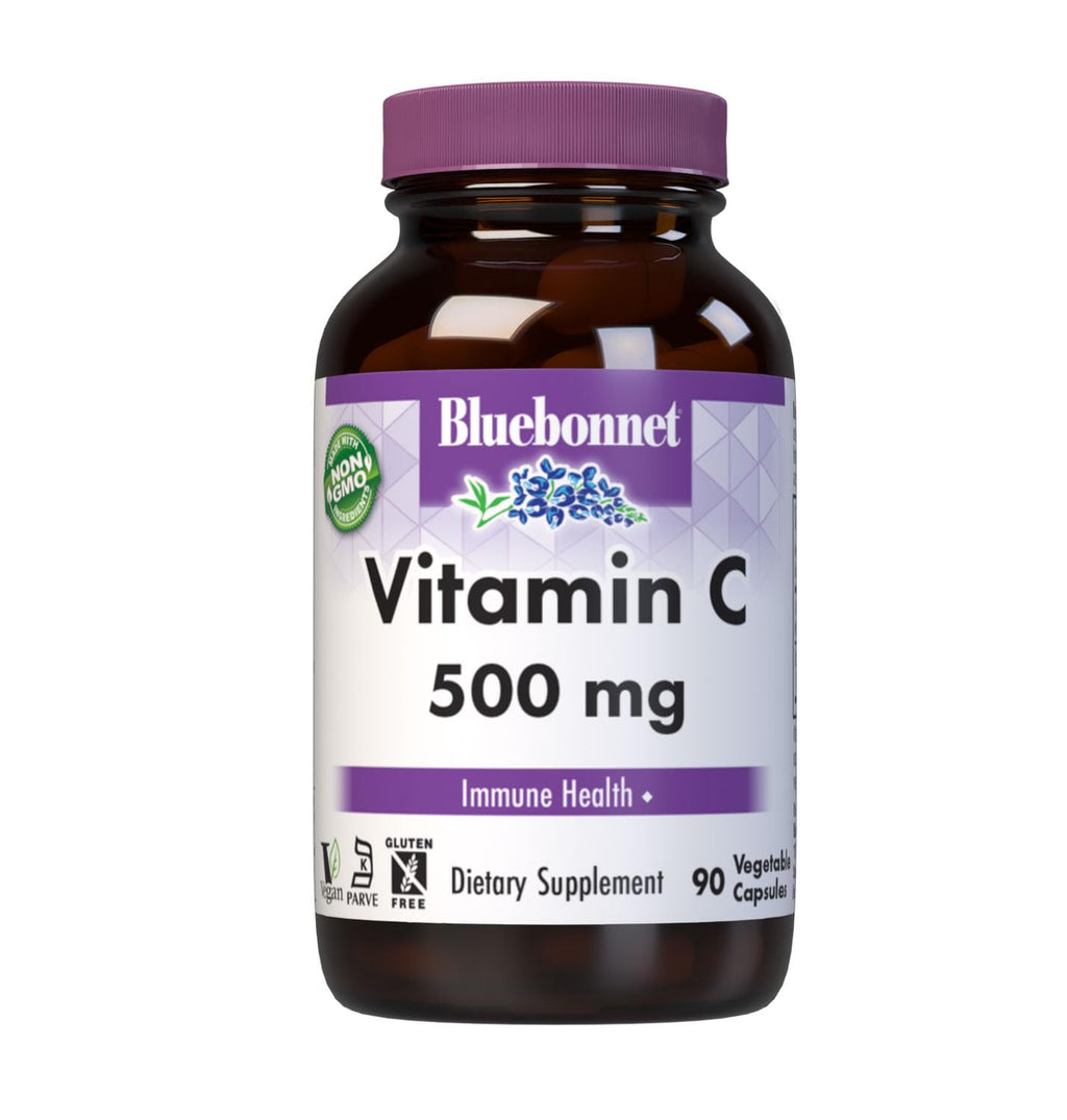 Bluebonnet vitamin C 500 mg capsules