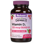 Bluebonnet vitamin D chewable tablets