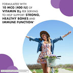 BlueBonnet Vitamin D for bone strength