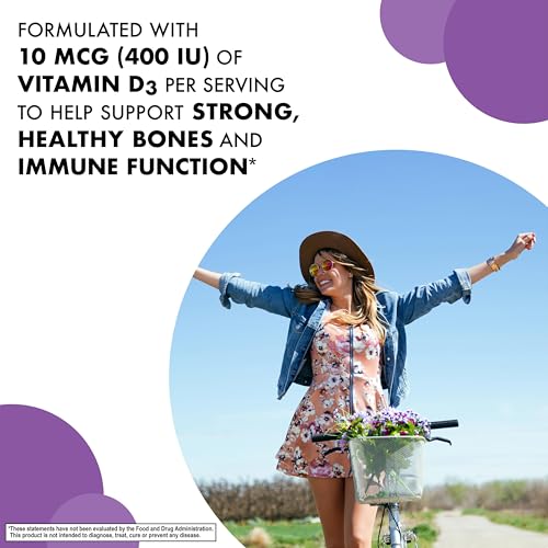 BlueBonnet Vitamin D for bone strength