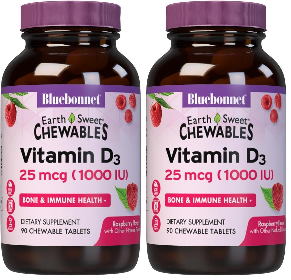 BlueBonnet Vitamin D3 1000 IU tablets