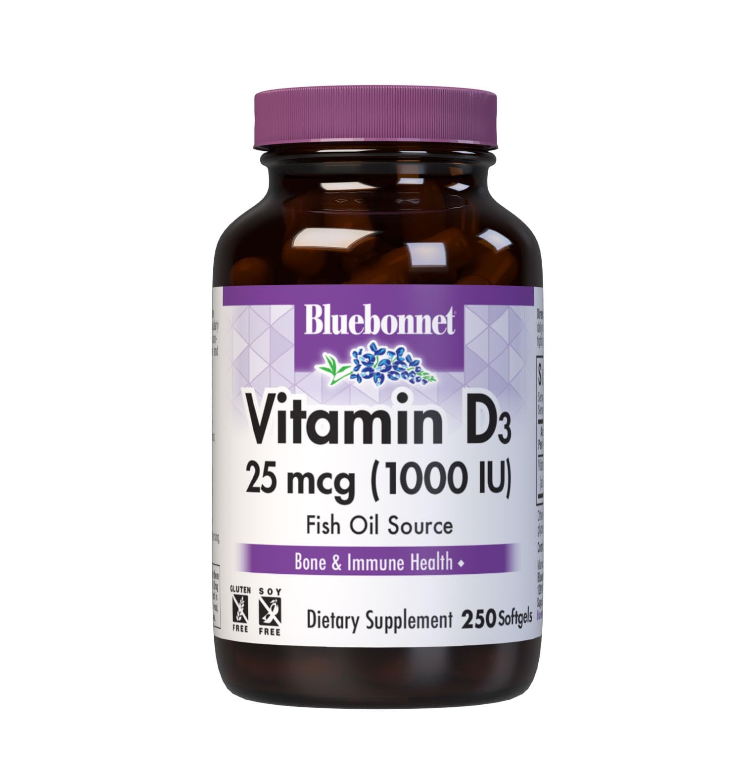 Bluebonnet Vitamin D3 softgels