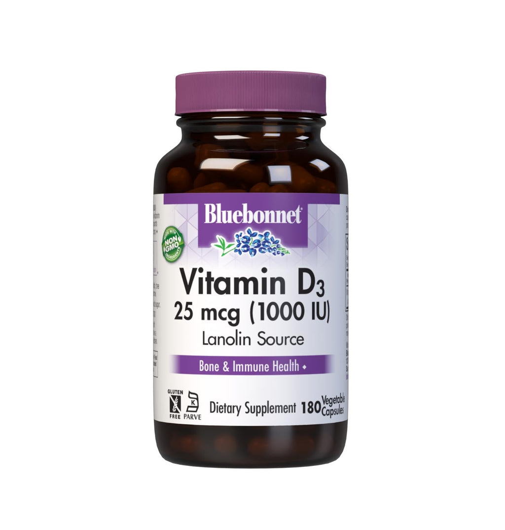 Bluebonnet vitamin D3 veggie capsules