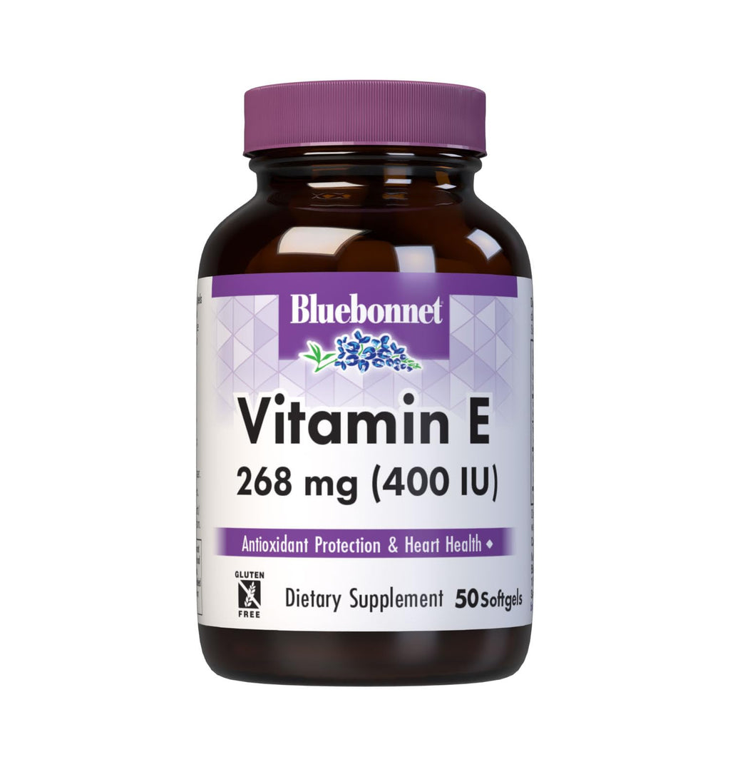 Bluebonnet vitamin e softgels for skin health