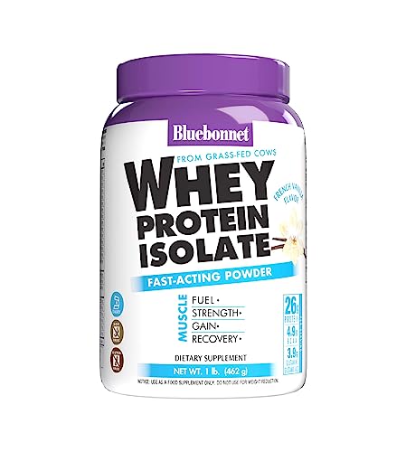 Bluebonnet whey protein isolate vanilla