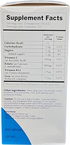 BLUEIRON fe pregnancy iron supplement