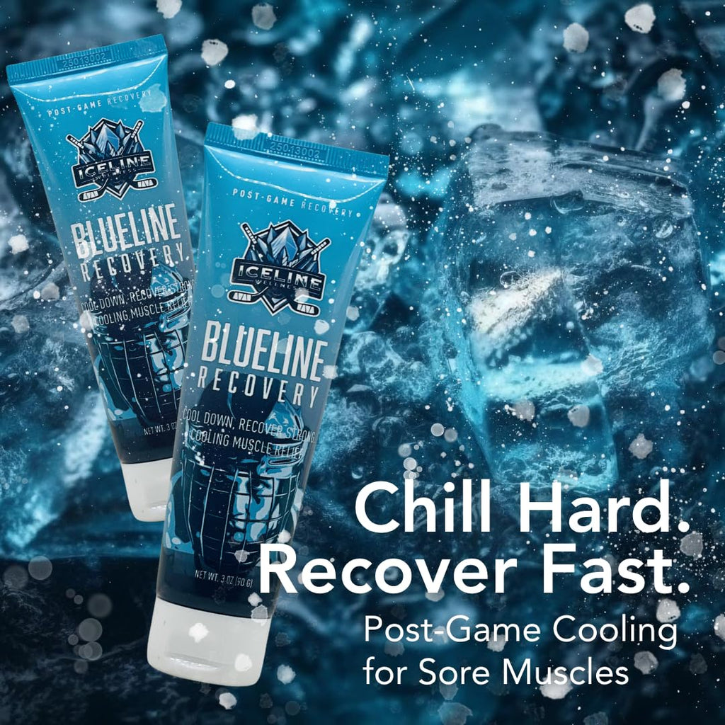 Blueline cream for muscle relaxation