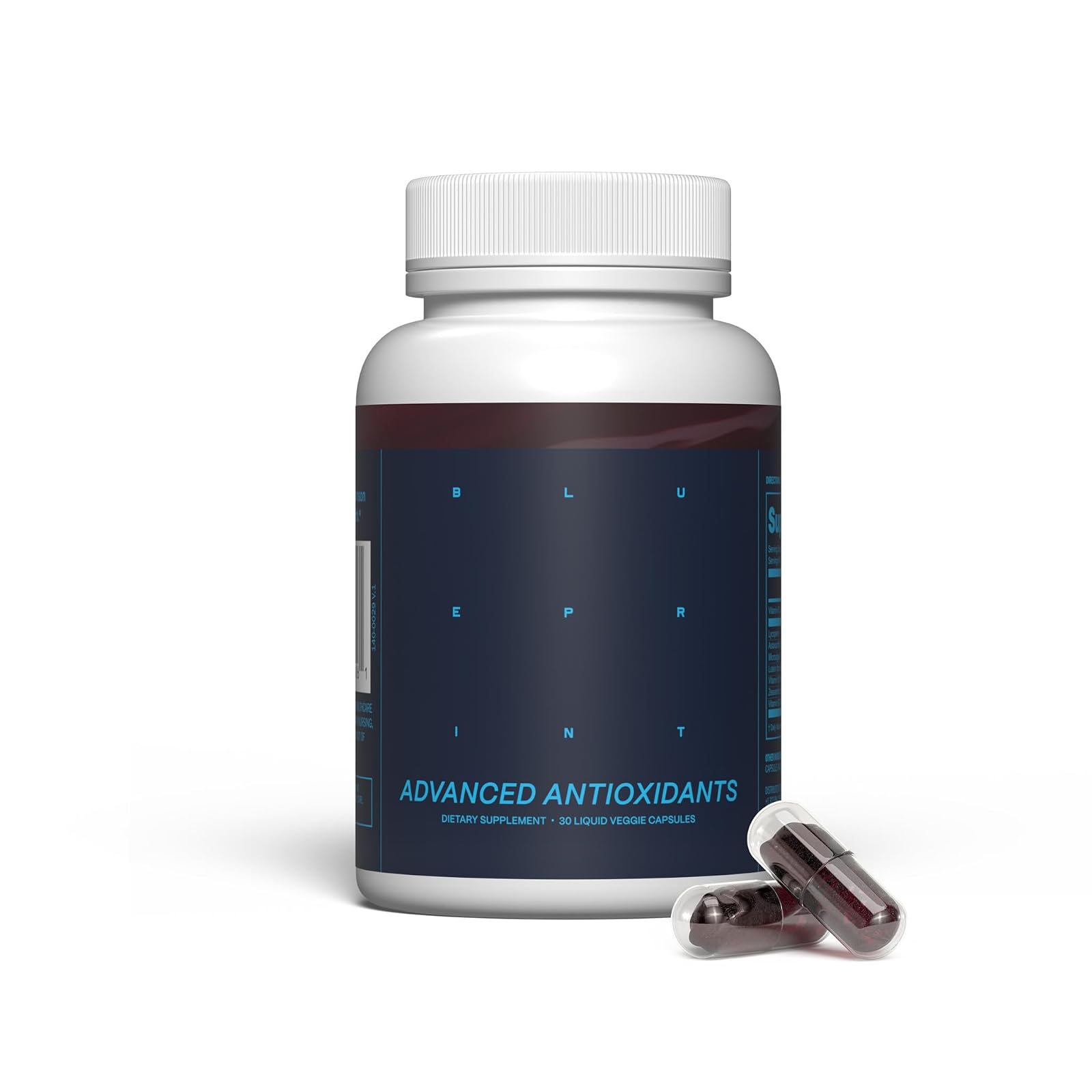 Blueprint advanced antioxidant supplement capsules