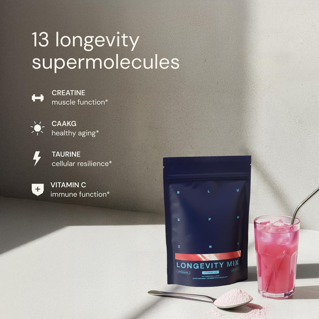 Blueprint Bryan Johnson health supplement