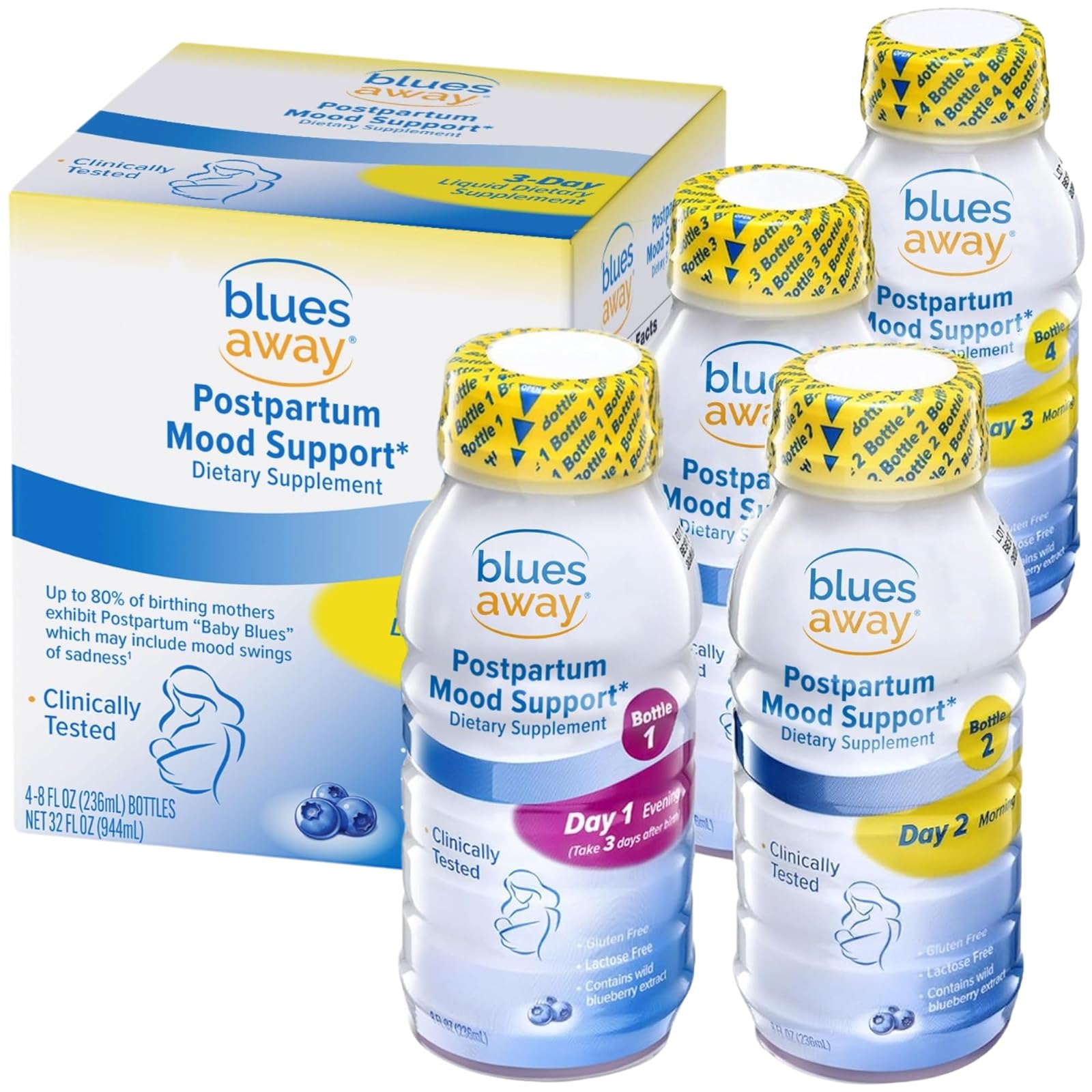 Blues Away multivitamins for energy