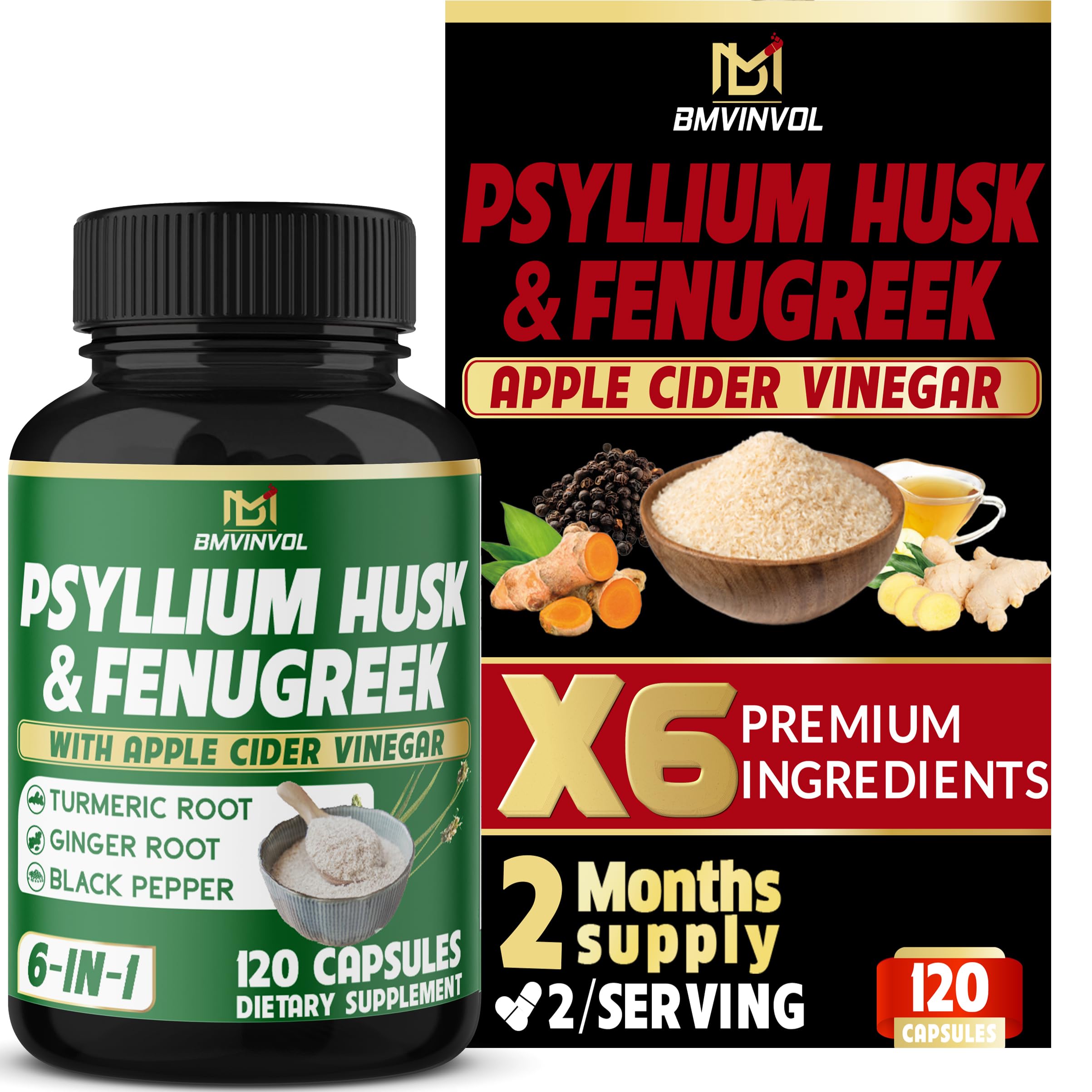 BMVINVOL psyllium for digestive health