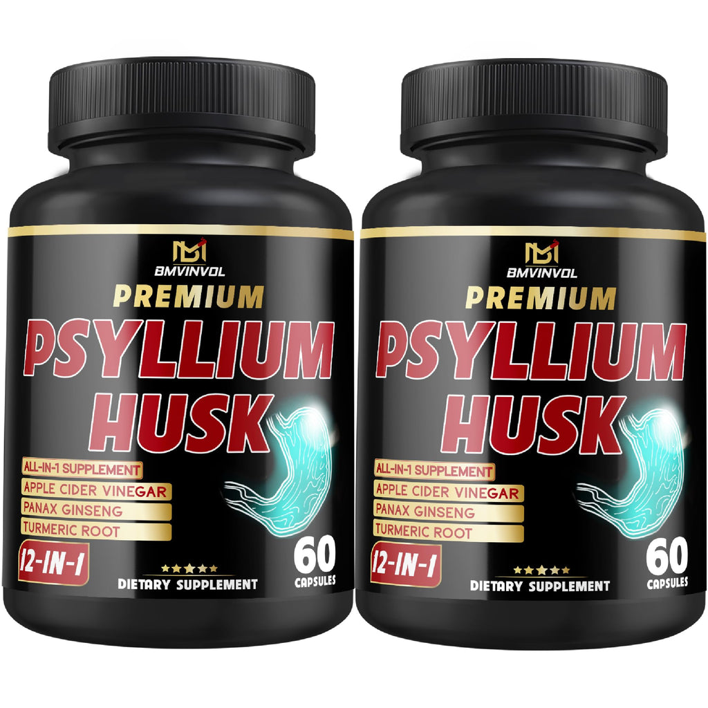 BMVINVOL psyllium husk capsules for digestion