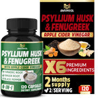 BMVINVOL psyllium husk fiber capsules