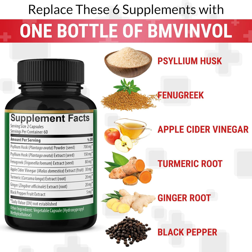 BMVINVOL psyllium husk health benefits