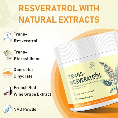 BoaSaude Resveratrol Powder for healthy aging