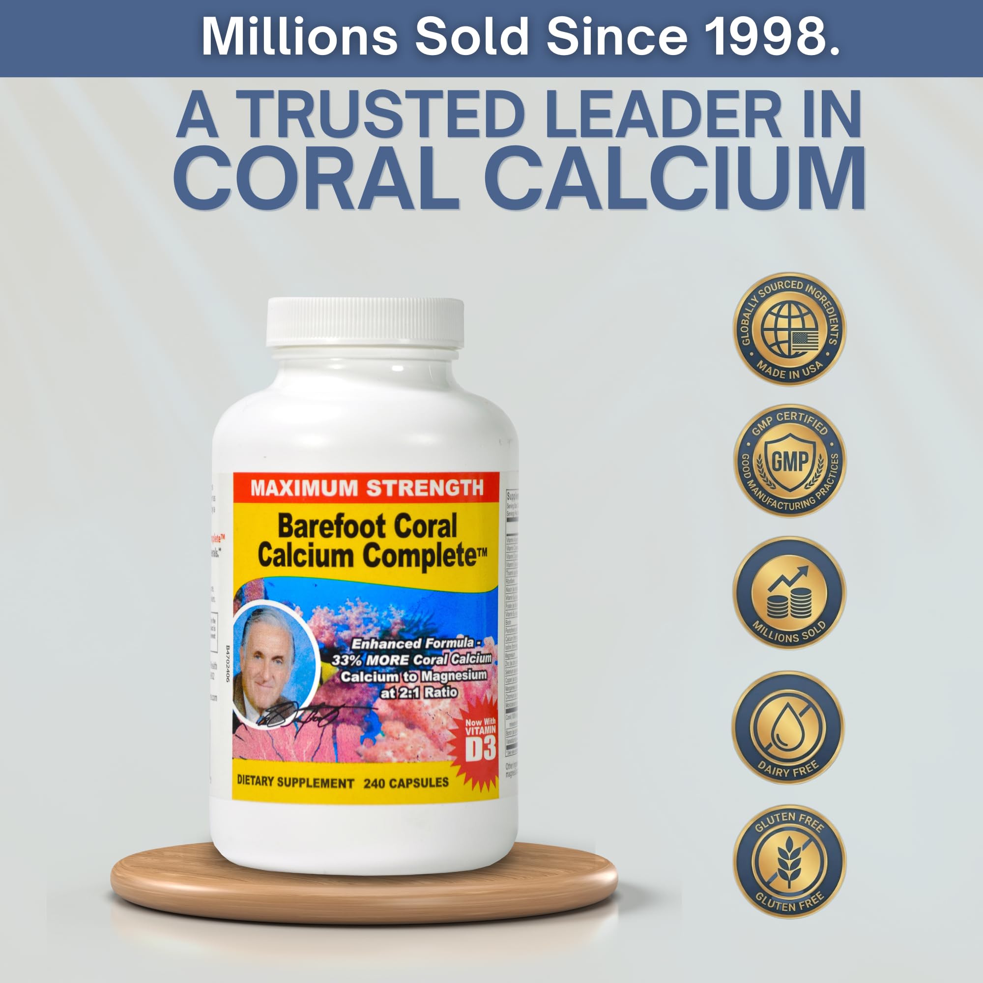 Bob Barefoot developed calcium formula