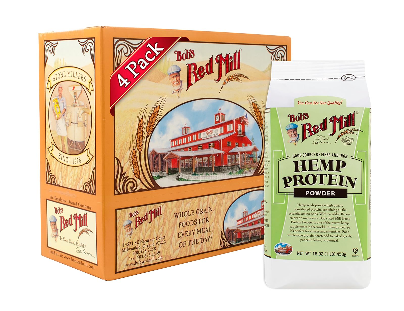 Bob's Red Mill hemp protein powder