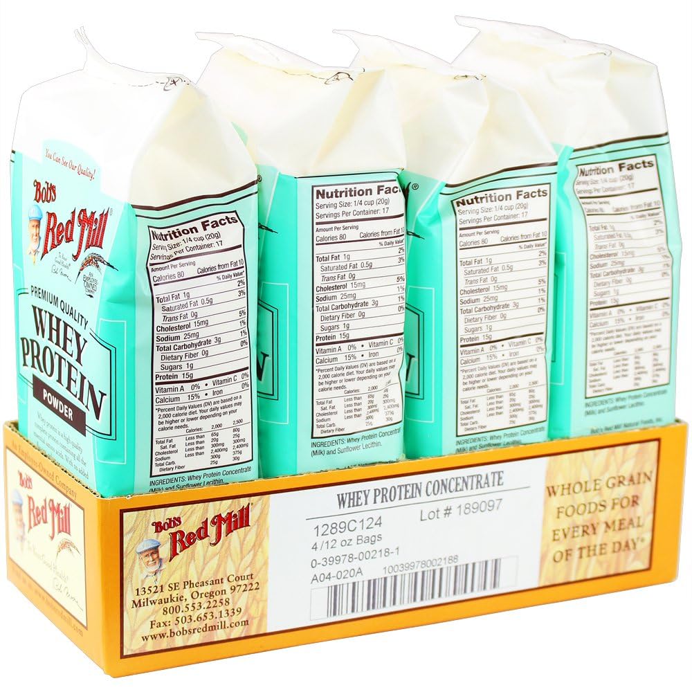 Bob's whey protein for baking recipes