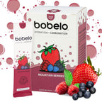 Bobelo electrolyte drink mix mountain berry