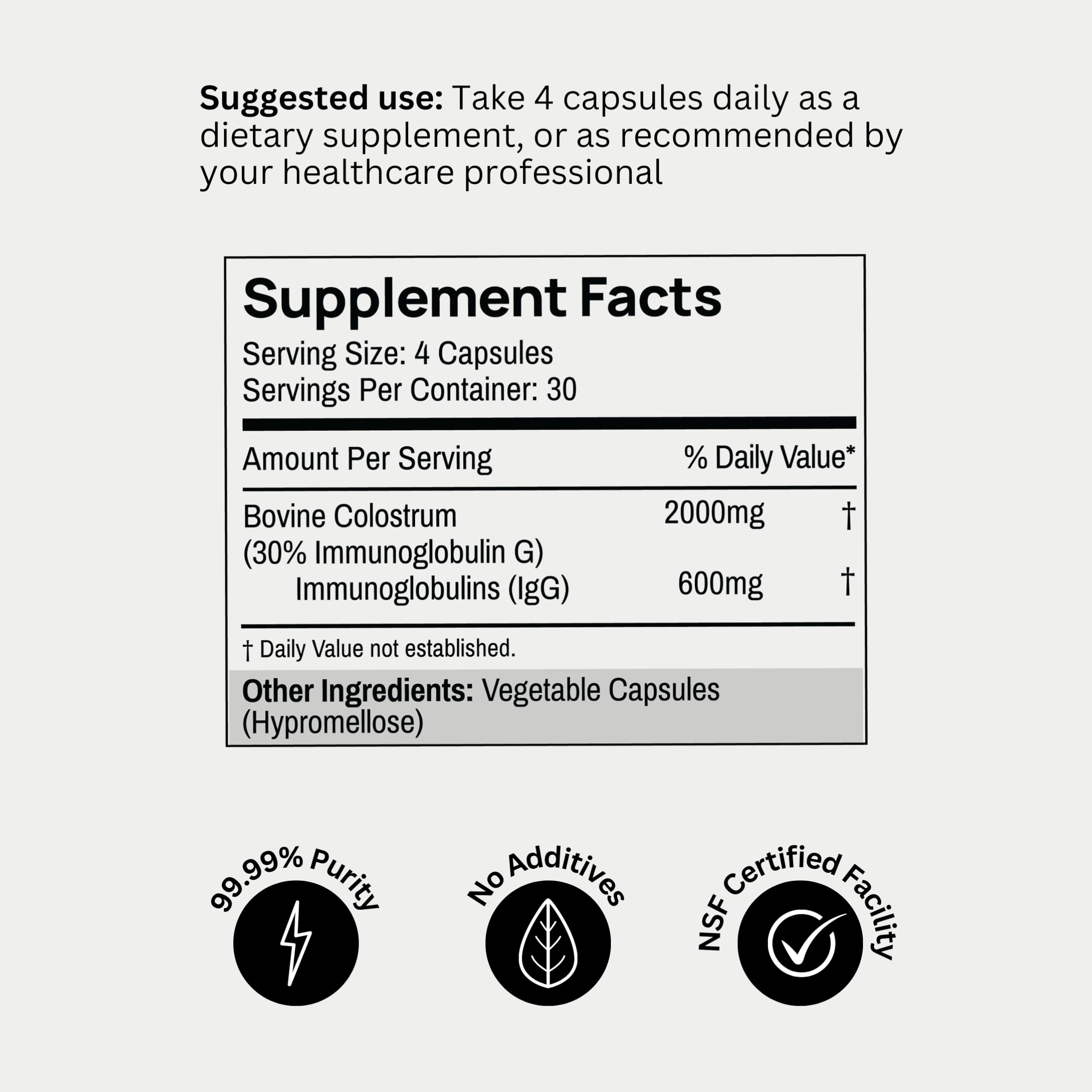 Bod Colostrum for overall health