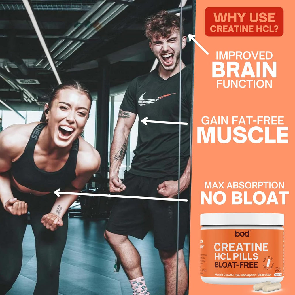 Bod creatine for enhanced performance