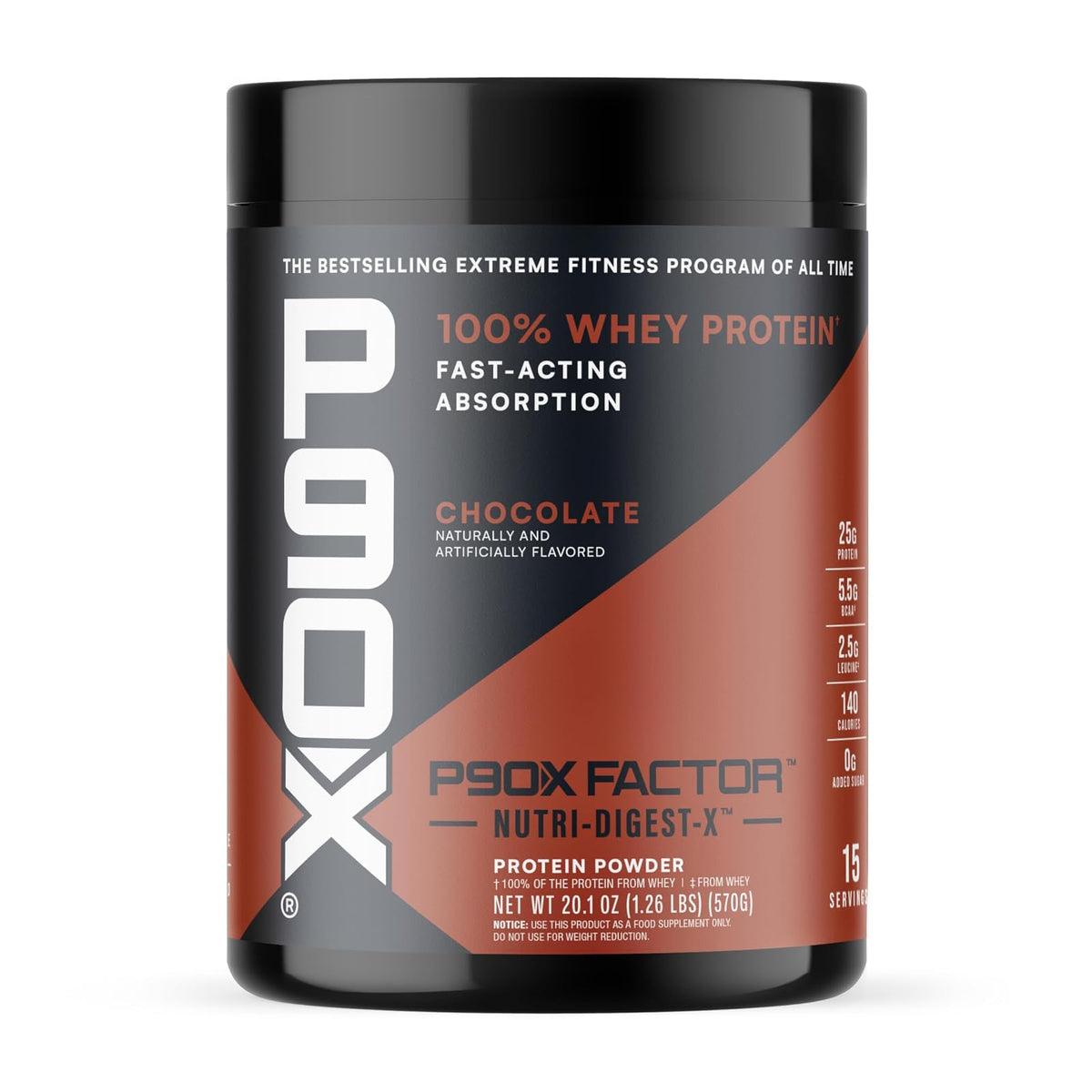 BODi P90X chocolate whey protein