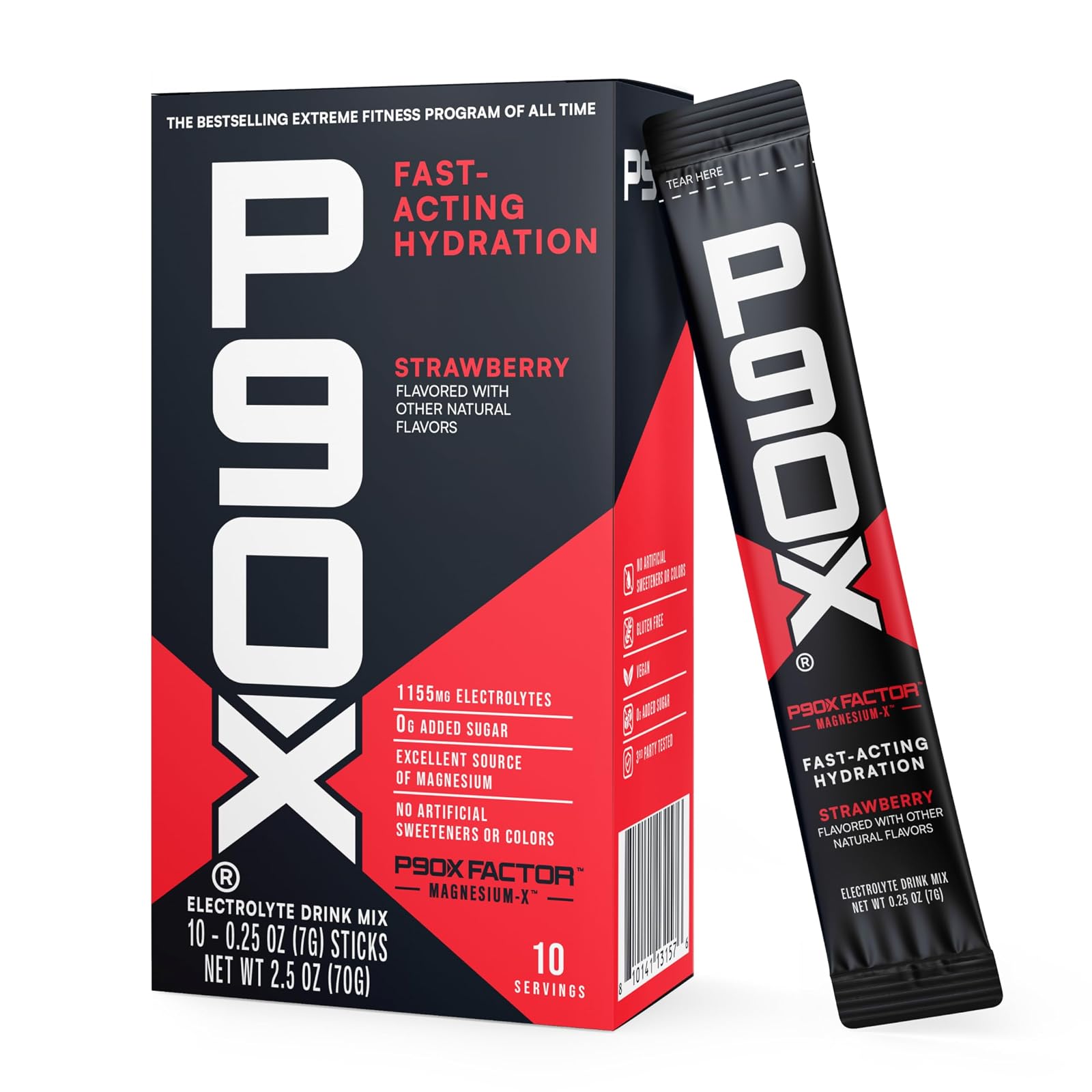 BODi P90X hydration powder strawberry